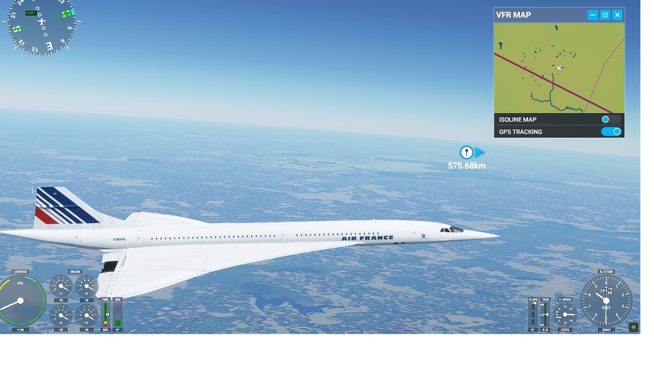 Microsoft Flight Sim 2020 How to land Concorde Melbourne to Adelaide in ...