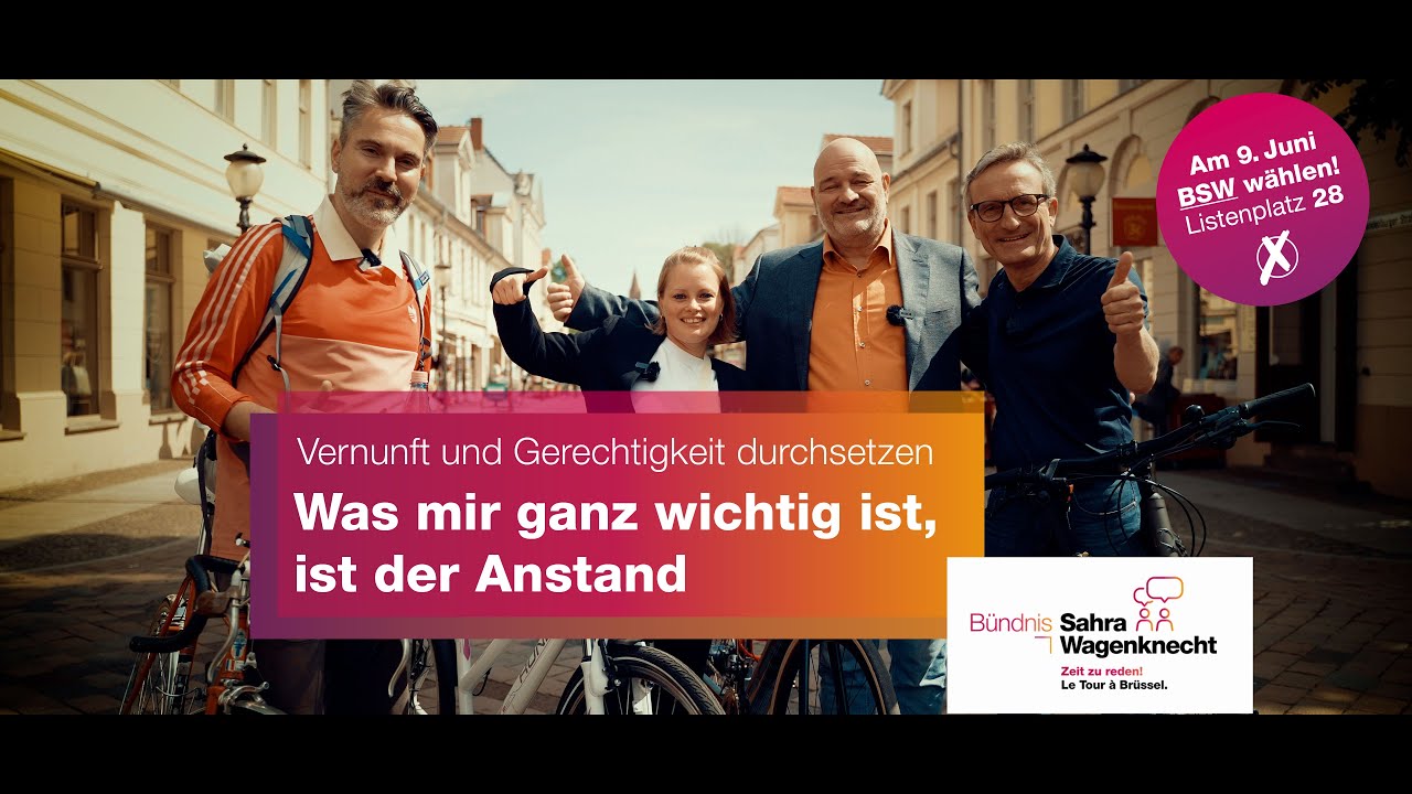 Was mir ganz wichtig ist, ist der Anstand - YouTube