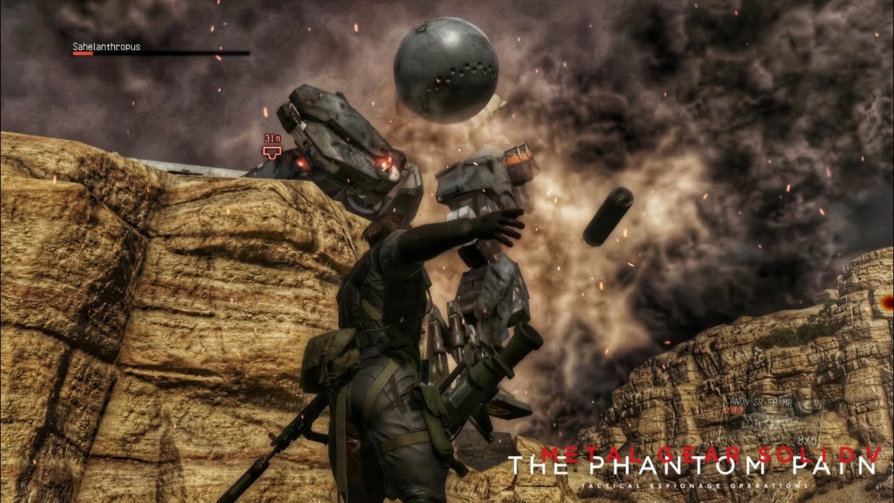 Sahelanthropus Fight Boss • MgsV The Phantom Pain • Gameplay • Xbox ...