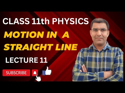 Motion in a Straight line class 11| Displacement time relation by graph ...
