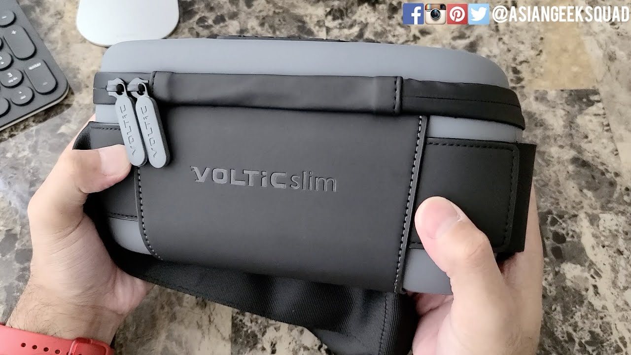 Review - Voltic Slim waist pack in Nardo Gray - YouTube