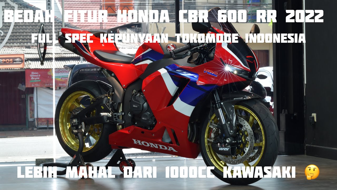 Honda CBR 600RR 2022 Full Spec Mehonggg - YouTube