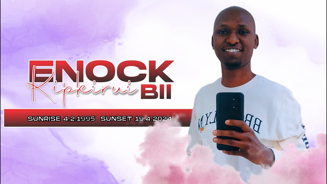 In Loving memory of Enock Kipkirui Bii - YouTube