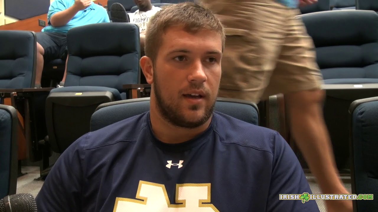 Alex Bars on the stength of the offensive line - YouTube