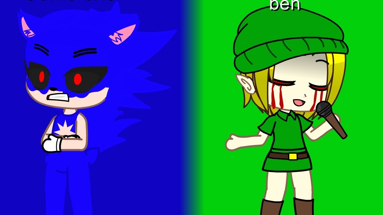 Ben drowned vs Sonic.exe(VIDEO MUSICAL)|shadow 810| #Creepypastas #alertadecringe - YouTube