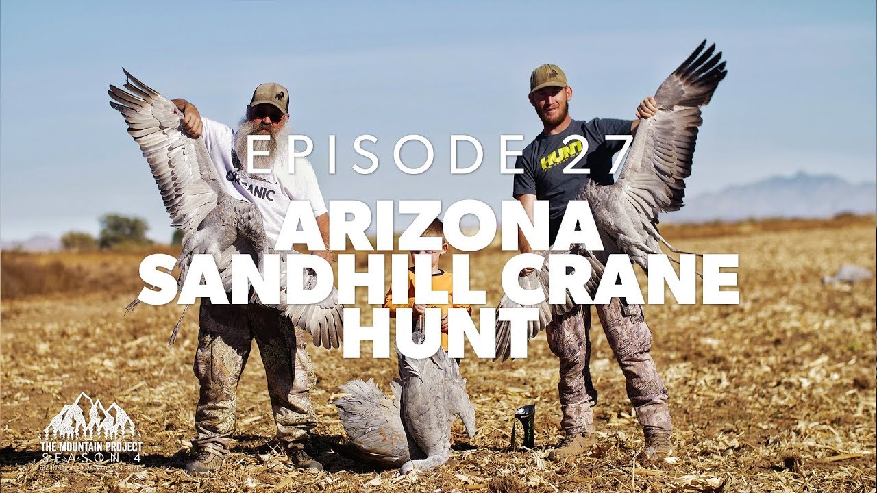 Rib Eye of the sky - E.27 - Arizona Sandhill Crane Hunt - YouTube