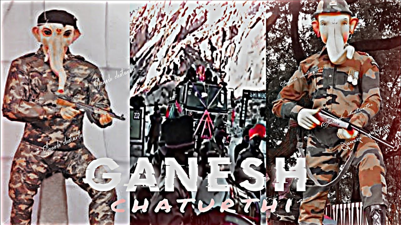 Indian army celebration Ganesh chaturthi || Army Ganesh chaturthi ...