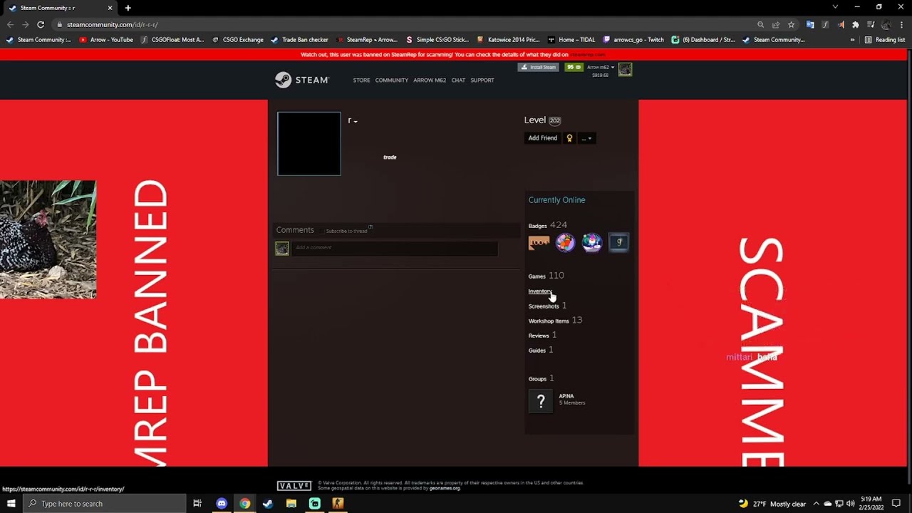 Most sus profile - YouTube