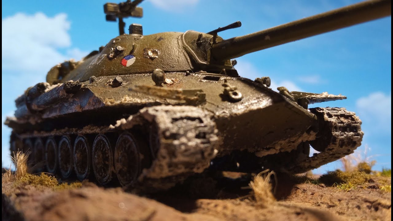 Can I Finish A Model In One Day?// Trumpeter 1/72 IS-7 - YouTube