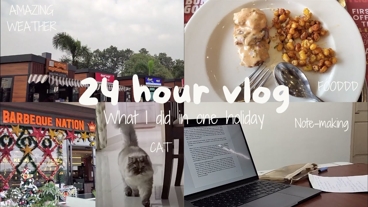 A fun holiday at the mall 🛍️ a day out, notes, food, barbecue, shopping ...