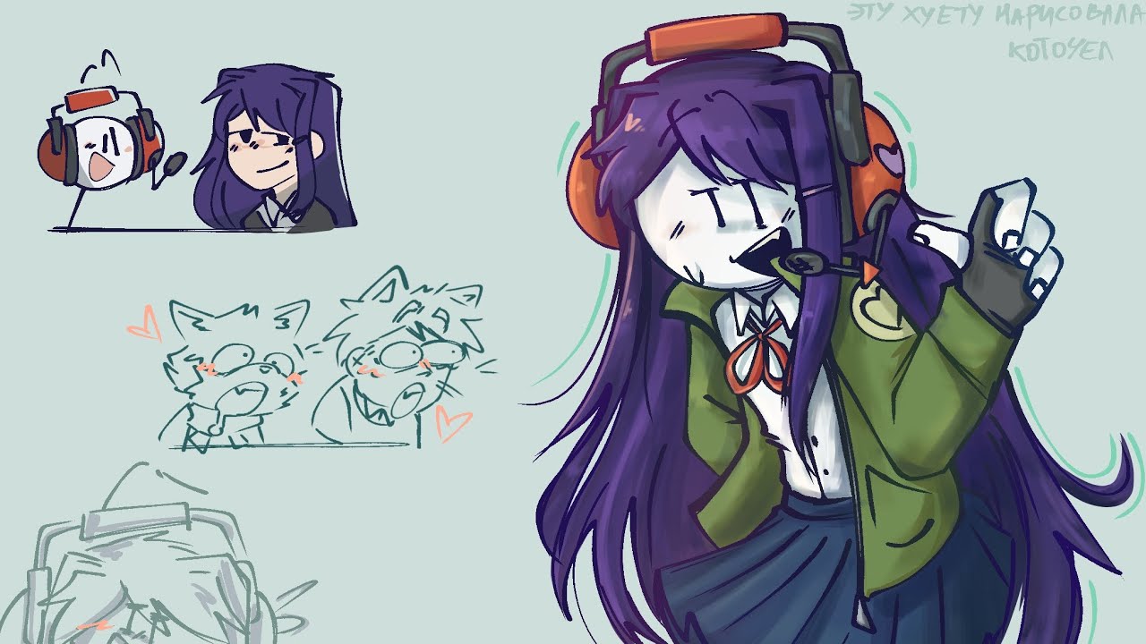 Friday Night Funkin': A Cursed Yuri And Charles Calvin Fusion Mod OST ...