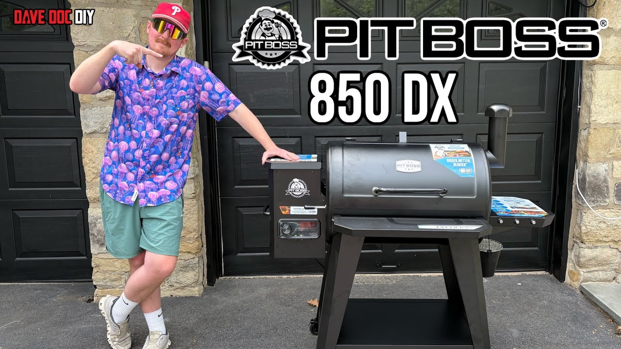 Pit Boss 850 DX First Use | Great Deal - YouTube