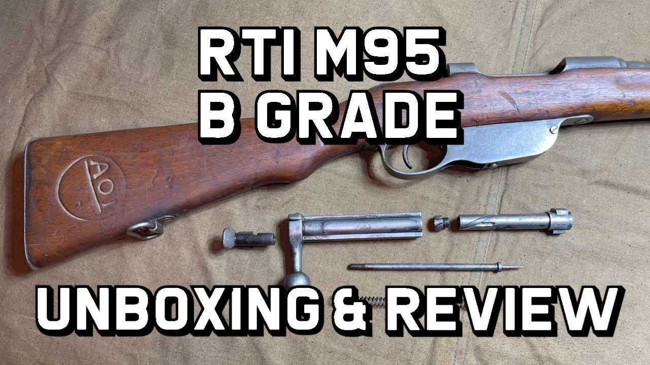 RTI M95 B Grade Rifle Unboxing and Review in 8 x50R - YouTube