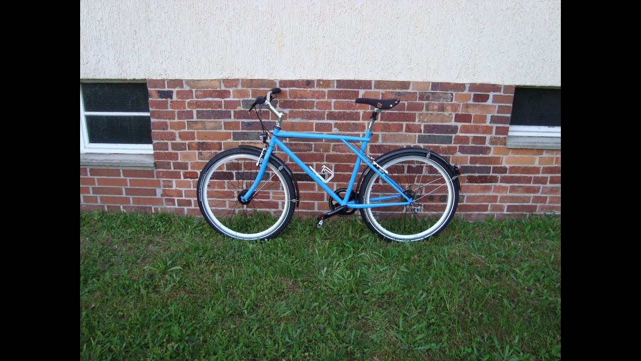 Custom Bike: Baby Blue GT - YouTube