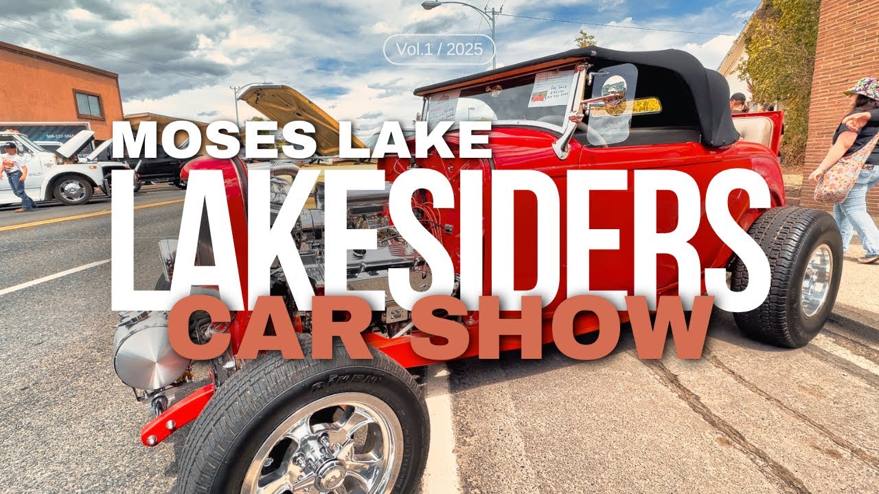 LakeSiders Car Show Moses Lake Spring Festival 2024 - YouTube
