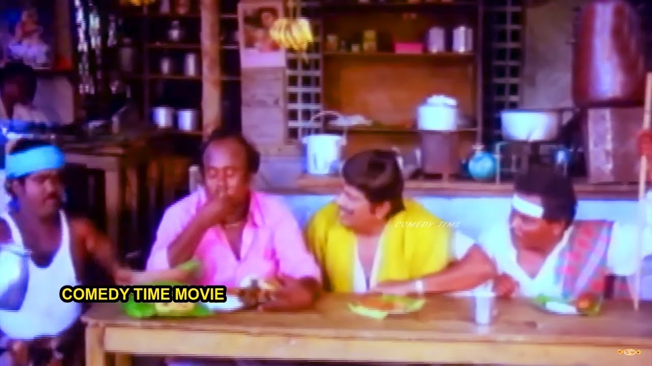 Senthil Rare Food Eating Comedy | Tamil Comedy Scenes | Senthil ...