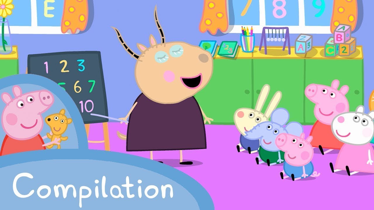 Peppa Pig Episodes Learn with Peppa compilation Cartoons for Children ...