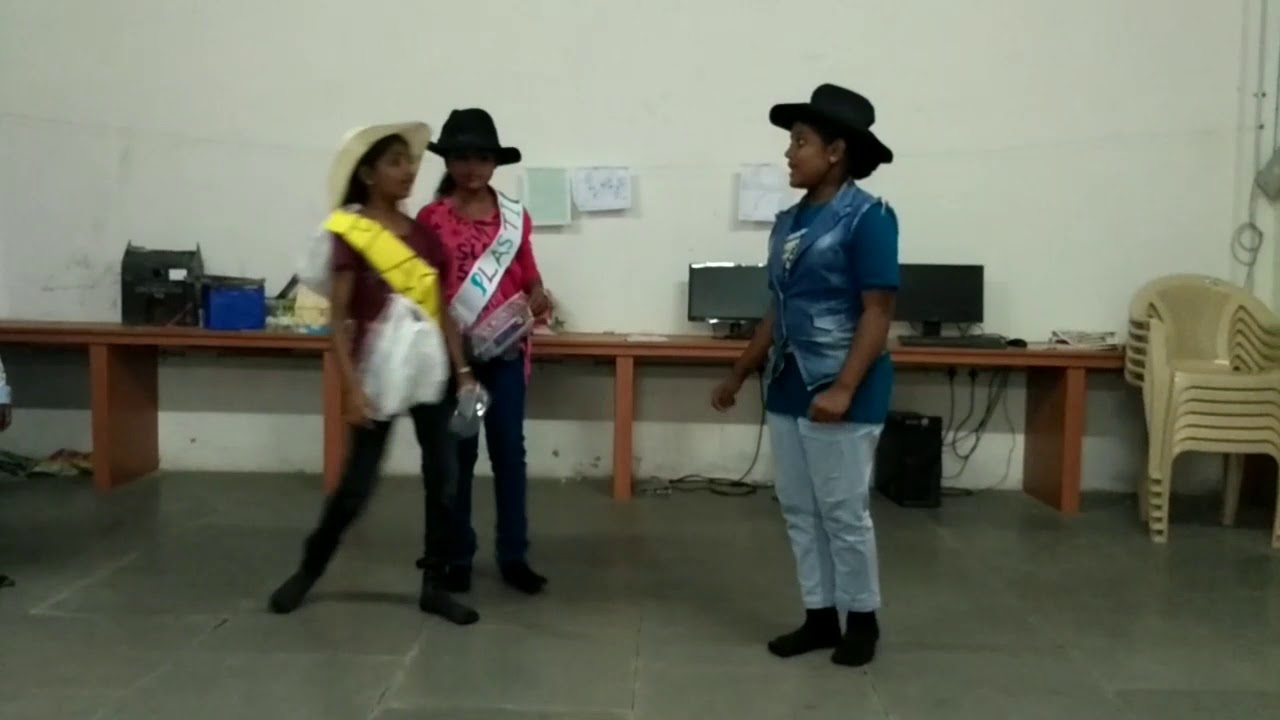 Garbology - solid waste - English skit - ccmagghss students - YouTube