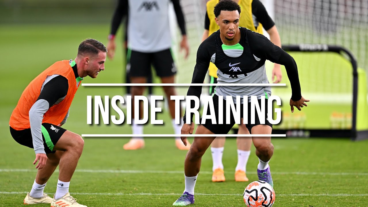 INSIDE TRAINING: Mac Allister, Alexander-Arnold and more return to the ...