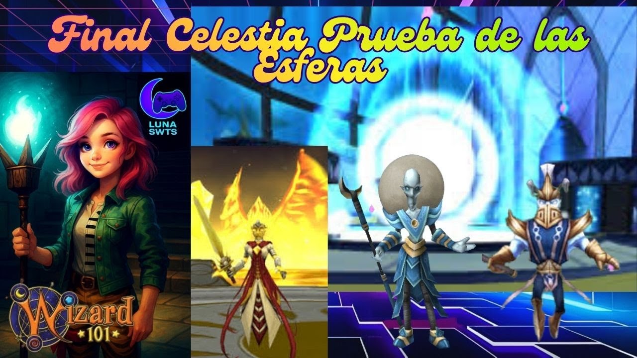 Wizard101: Final Celestia Prueba de las esferas - YouTube