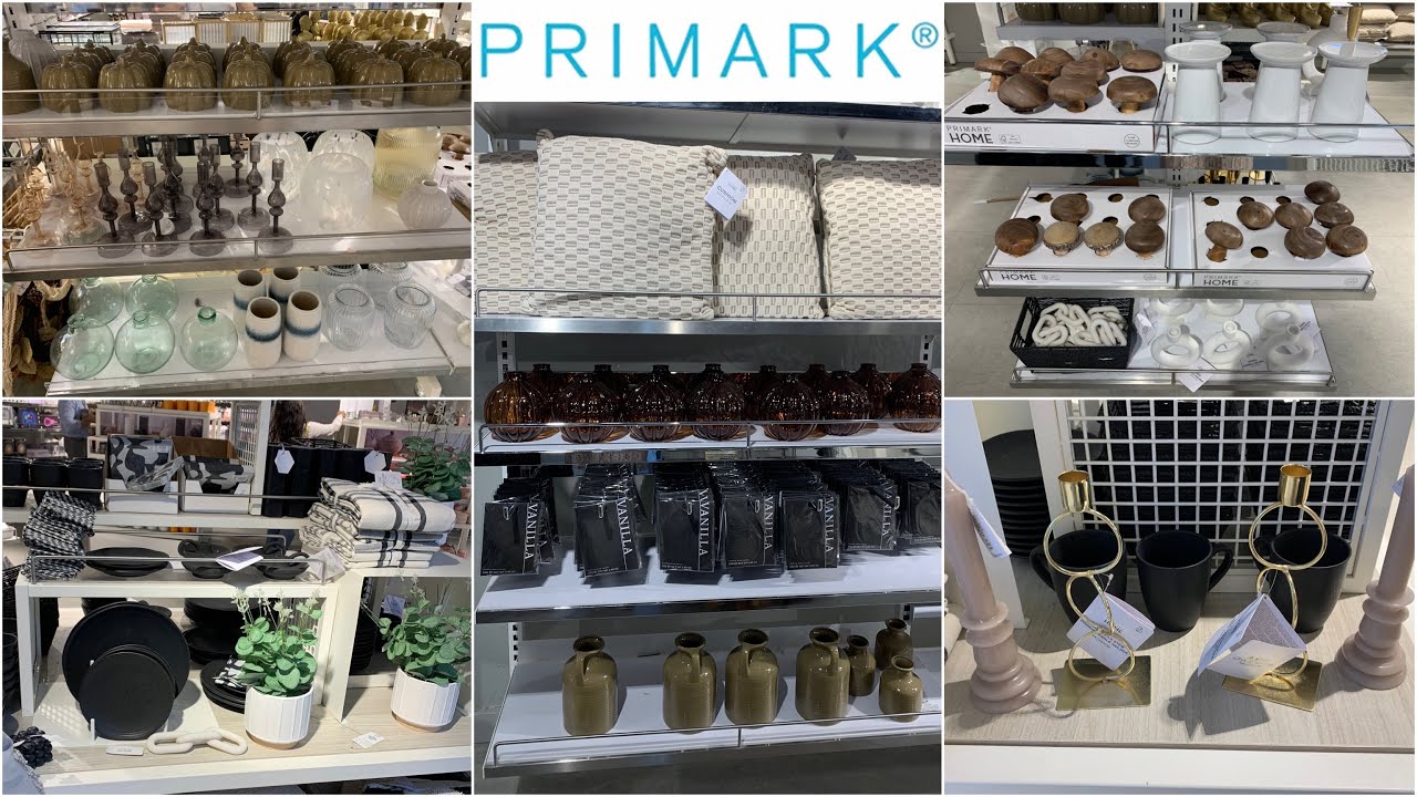 Primark home decor new collection - September 2022 - YouTube