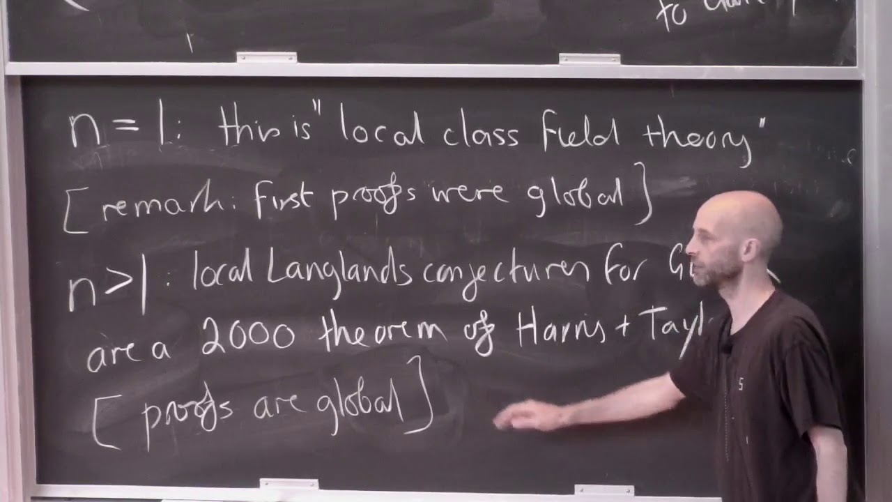 Kevin Buzzard (lecture 2/20) Automorphic Forms And The Langlands ...