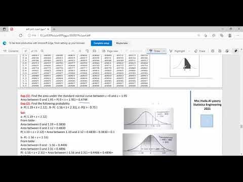 normal distribution - YouTube