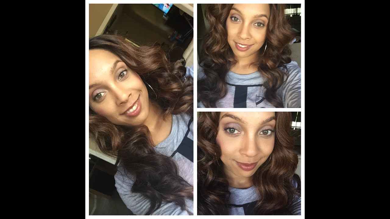 Equal Freetress Brazilian Natural Loose Lace Front Wig OH227144 - YouTube