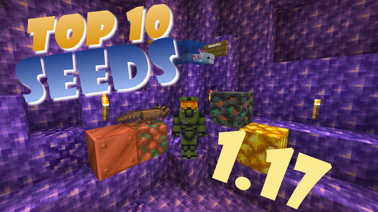 Minecraft Seeds Top 10 Best Survival Seeds 1.17 - YouTube