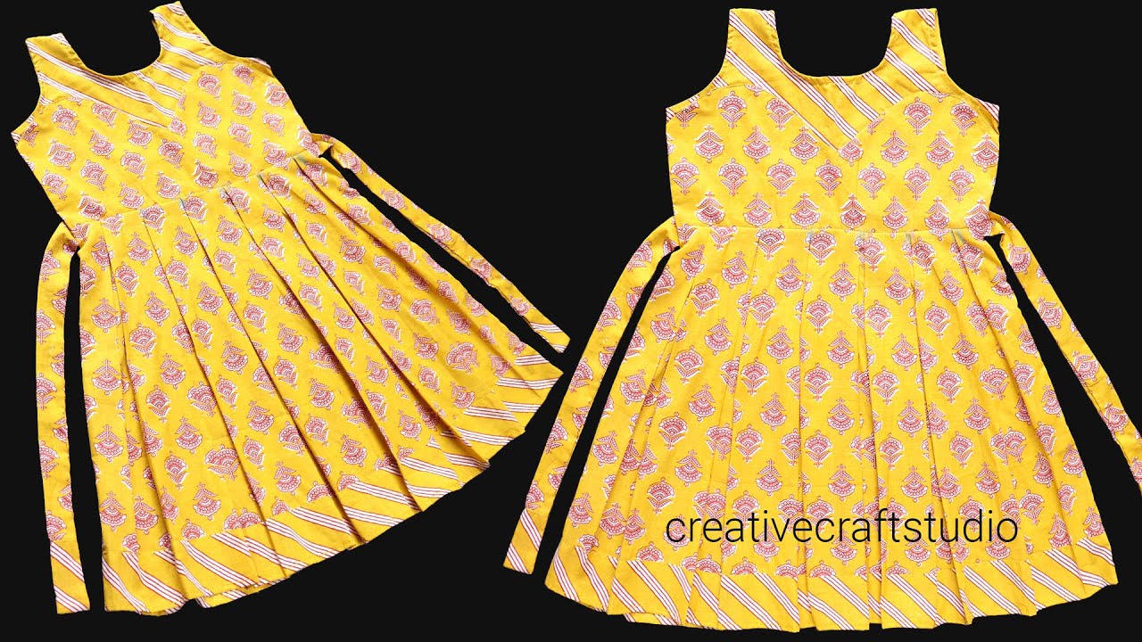 Stylish Baby Frock Cutting and Stitching Tutorial | Easy Step-by-Step ...