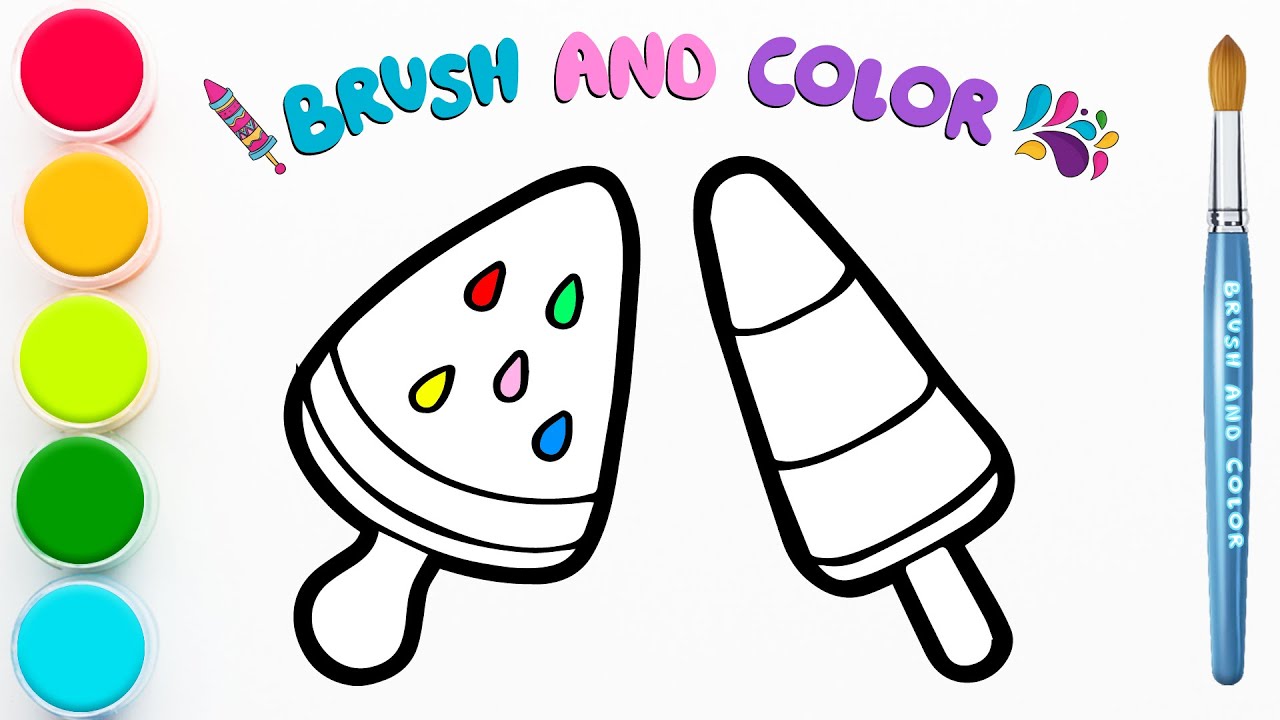 How to Draw a Ice Cream | Step by Step - YouTube