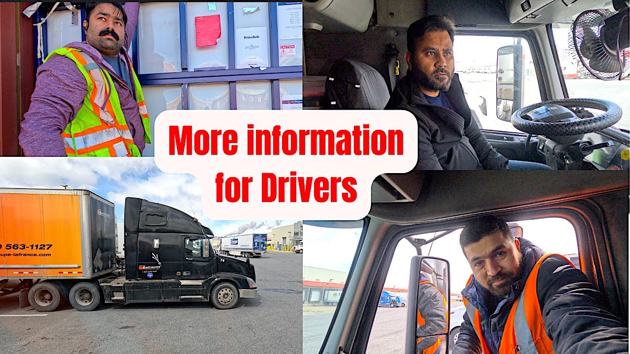 Everyday work Routine of Truck driver #winterincanada #drivers # ...