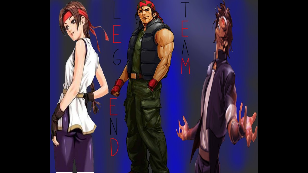 The King of Fighters 2002 (Ralf Jones, Kusanagi y Yuri Sakazaki) - YouTube