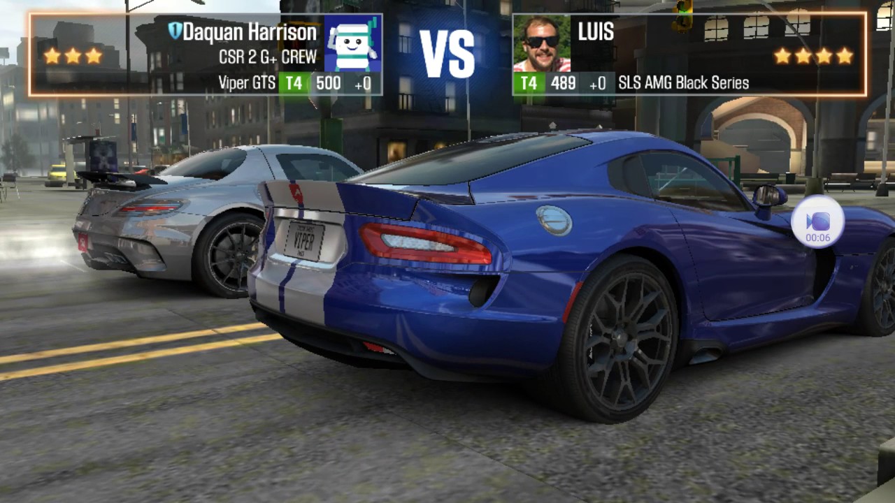 CSR Racing 2: Viper GTS Vs. SLS AMG Black Series - YouTube