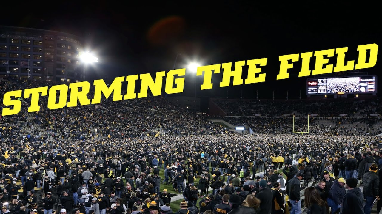 STORMING THE FIELD (not a normal vlog) - YouTube