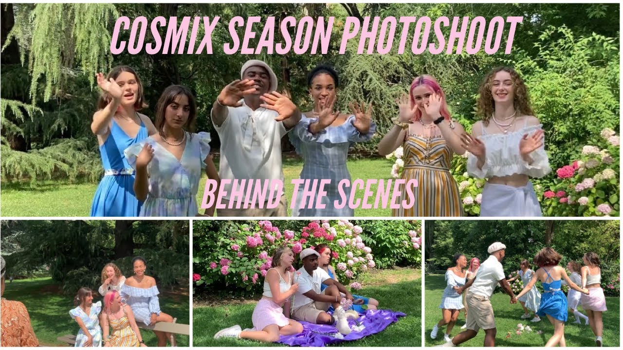 [COSMIX BEHIND] Cosmix Season Photoshoot Behind The Scene - YouTube