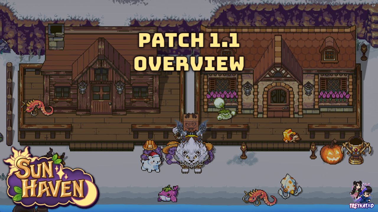 Sun Haven Patch 1.1 Overview - YouTube