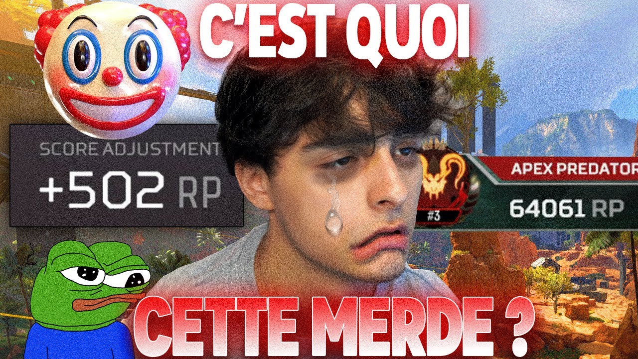 C'EST QUOI CETTE MERDE ? LE SYSTEME DE RANKED APEX LEGENDS 🤣🤣🤣 - YouTube
