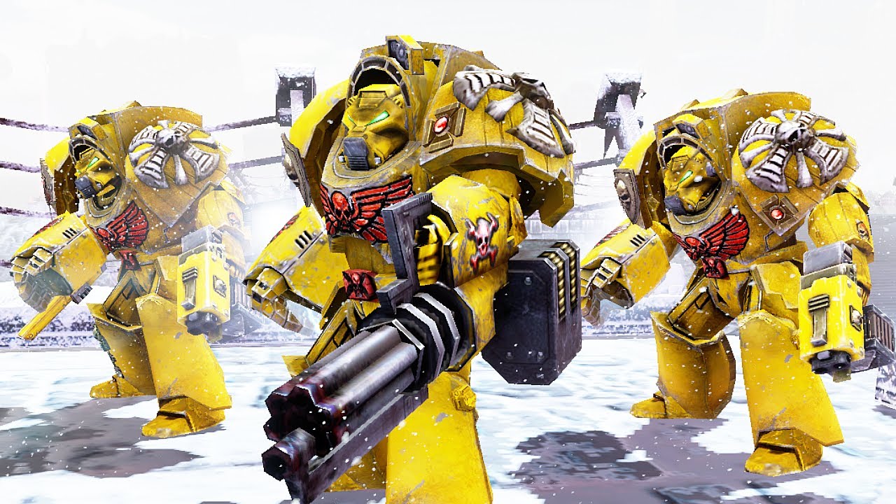 20 Terminators vs 500+ Chaos Marines! - Astartes Mod | Warhammer 40K ...