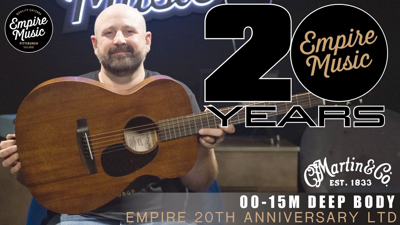 Martin 00-15M Deep Body "Empire 20th Anniversary" Edition - YouTube