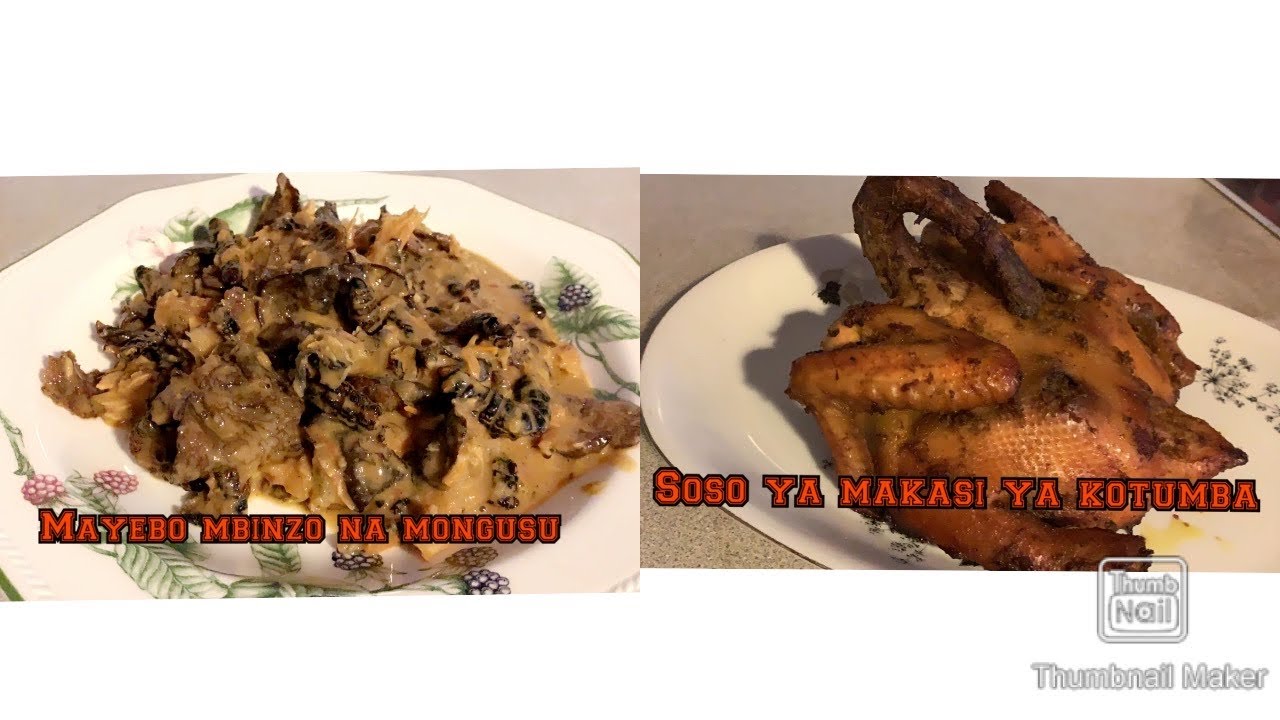 MAYEBO MBINZO NA MONGUSU NA SOSO YA MAKASI YA KORUMBA - YouTube