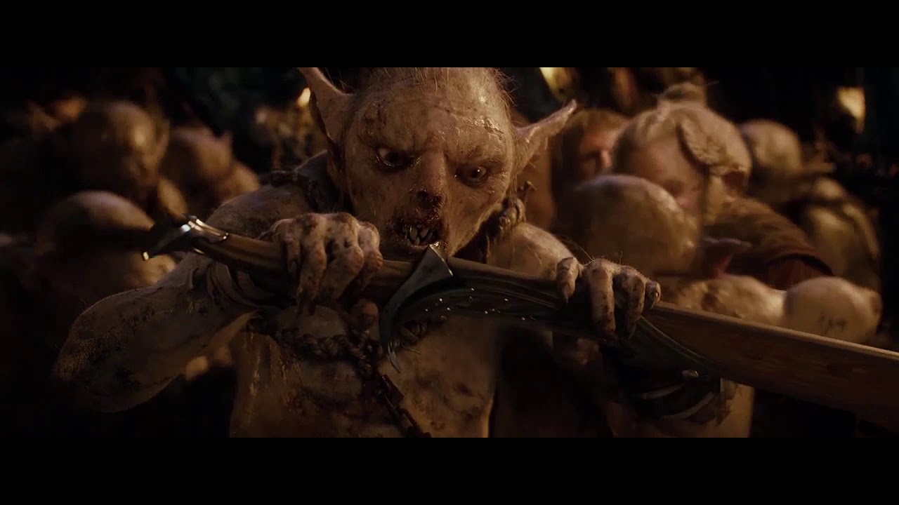 Hobbit Mensageiro Goblin MOC Medieval Knights Blocos De Construção