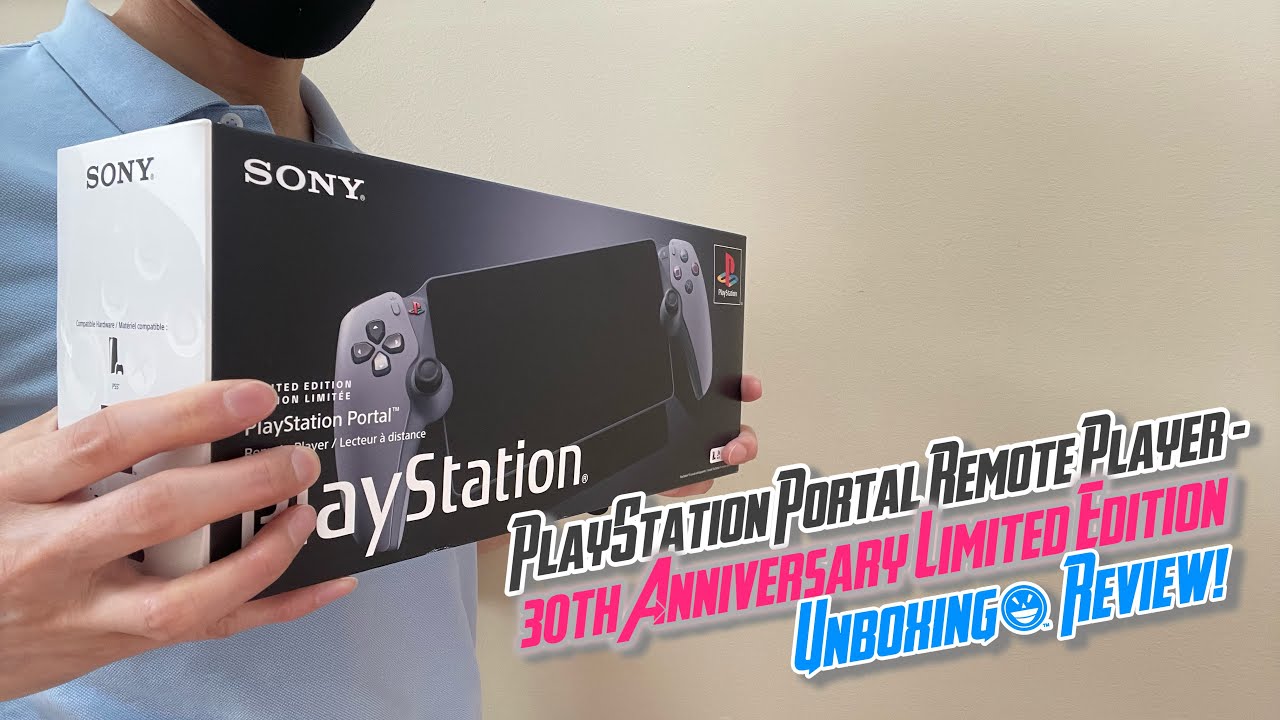 [UNBOXING+REVIEW] PlayStation Portal Remote Player - 30th Anniversary ...