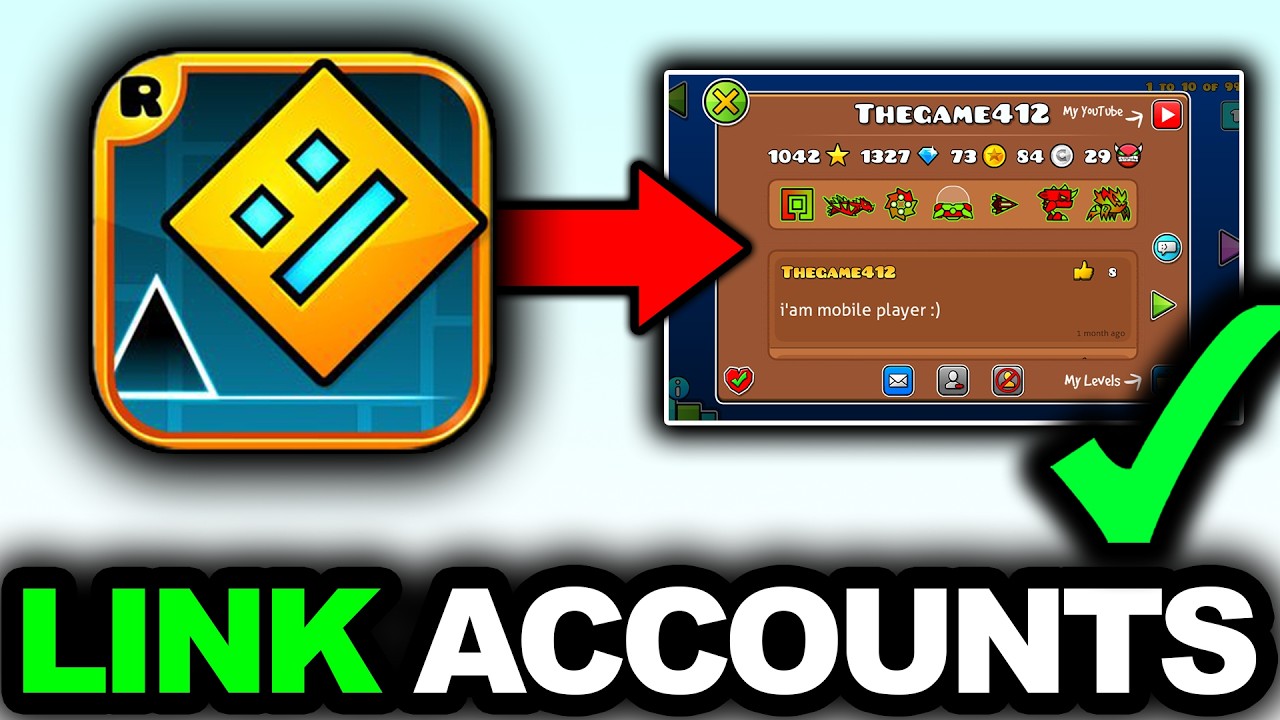 How To Connect Your Geometry Dash Accounts Together 2026 - Full Guide ...