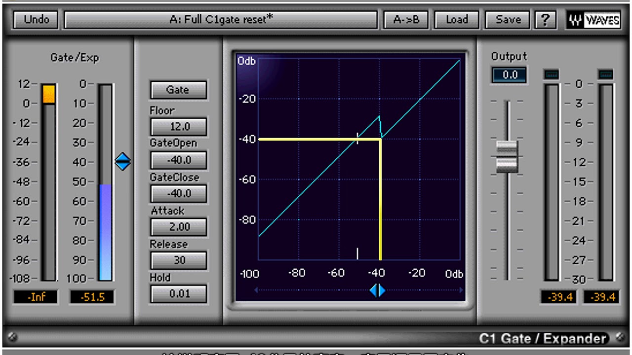 10 C1 Gate 对Waves C1 Gate门限效果器进行参数讲解，并介绍原理。 - YouTube