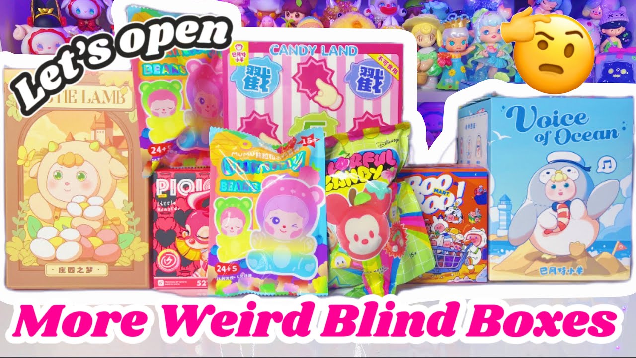 MORE WEIRD BLIND BOXES EP 2 *♡* TWO SECRETS?! - YouTube