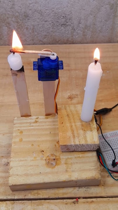Acendendo 2 Velas com Servo Motor e Arduino 🔥 - Simples e Incrível! - YouTube