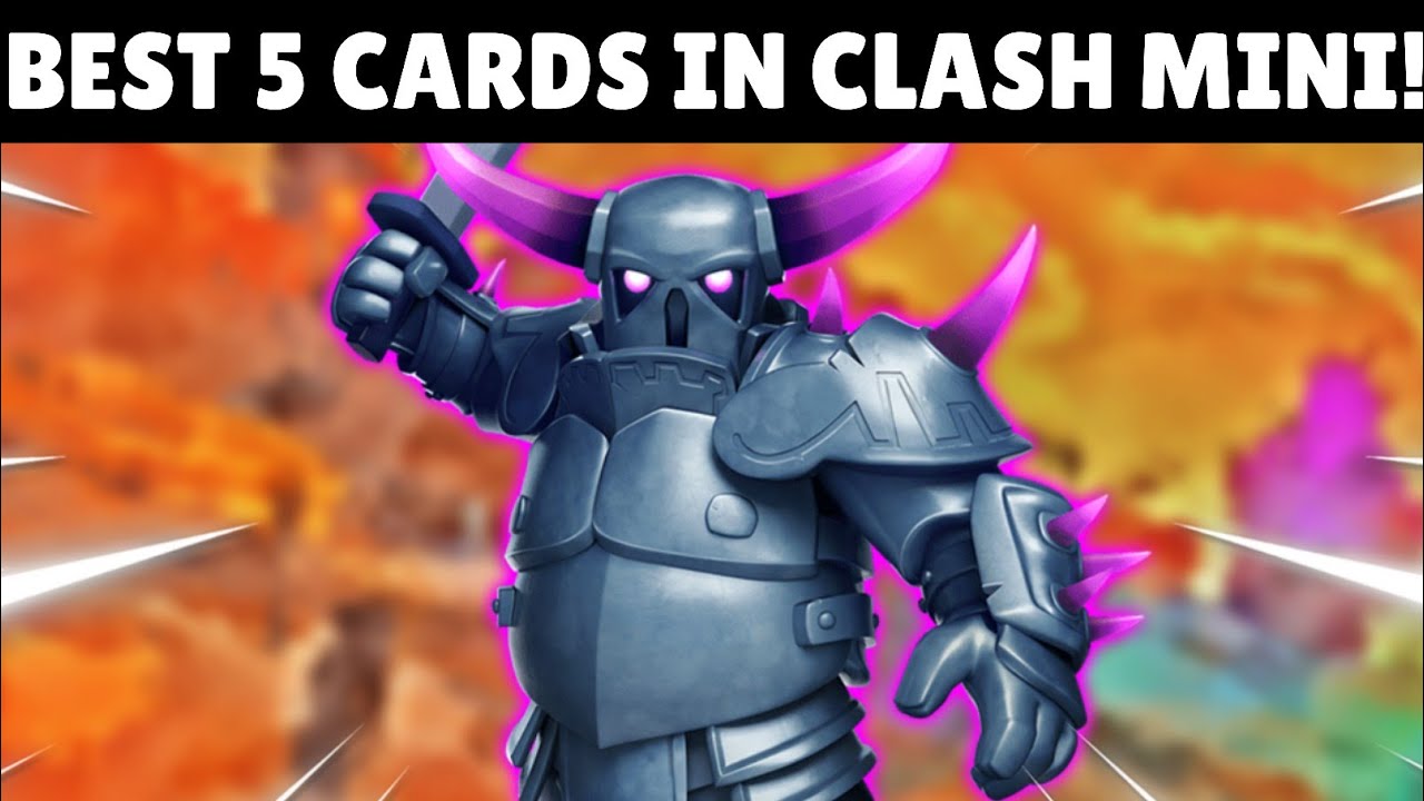 Use These 5 Cards In Clash Mini - YouTube