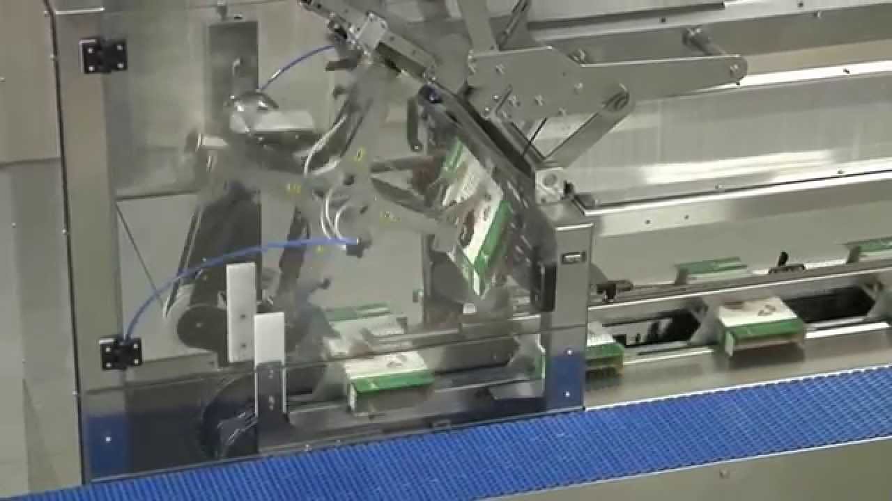 Baumann Packaging Systems Servo Cartoner HC 120 - YouTube