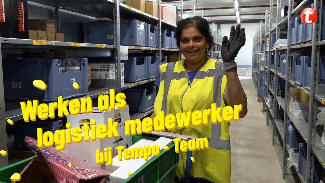 Werken als logistiek medewerker in jouw regio | Tempo-Team - YouTube